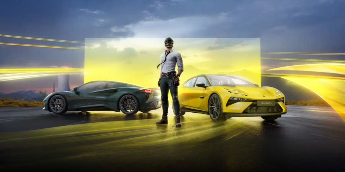 PUBG Mobile Adds Lotus Supercars to the Battle Royale Collab Chapter