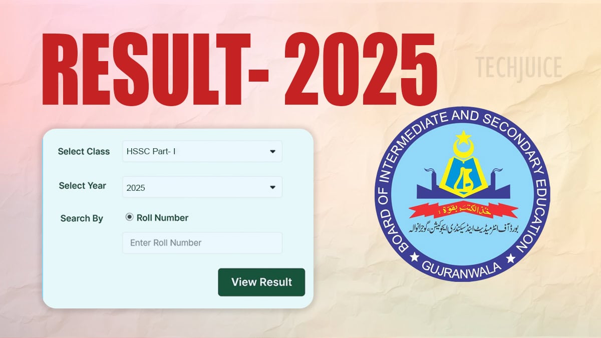 BISE Gujranwala Declared 11th Class (HSSC Part-I) Results 2025