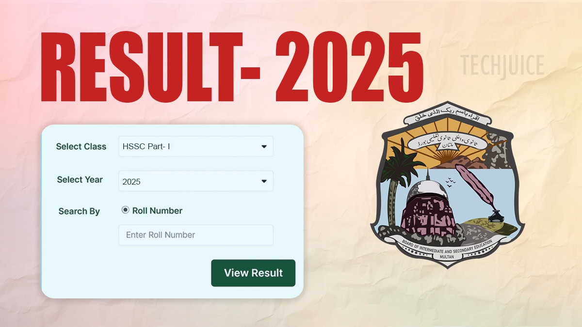 BISE Multan Announces 11th Class Results 2025