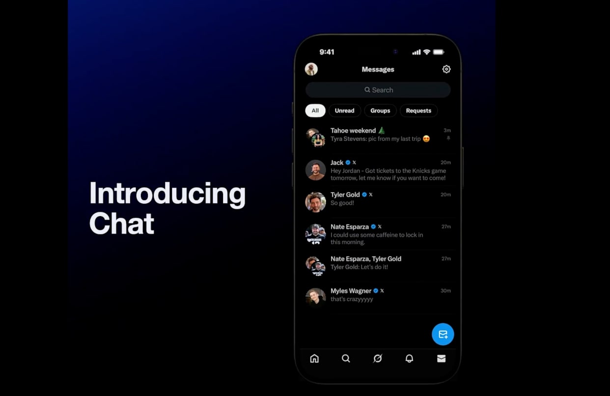X Officially Rolls Out Chat, its New Encrypted Messaging Platform with ...