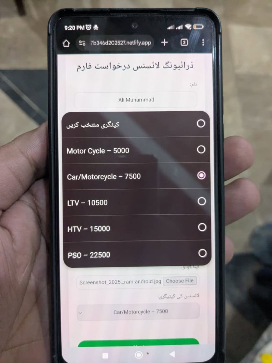 Massive Fake DLIMS License Issuance Scam Targets TikTok Users in Pakistan