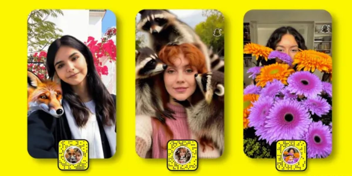 Snapchat Pushes Deeper Into AI With Custom Lens Feature