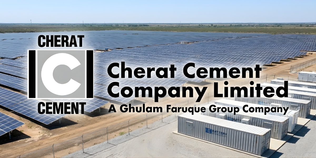 Cherat Cement Invests Rs. 1.8B in Solar & Battery Storage System