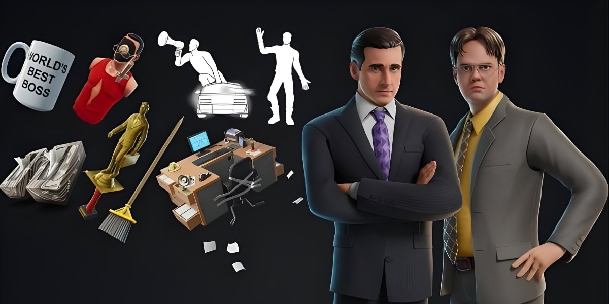 Fortnite x The Office: Michael Scott & Dwight Schrute Skins Revealed