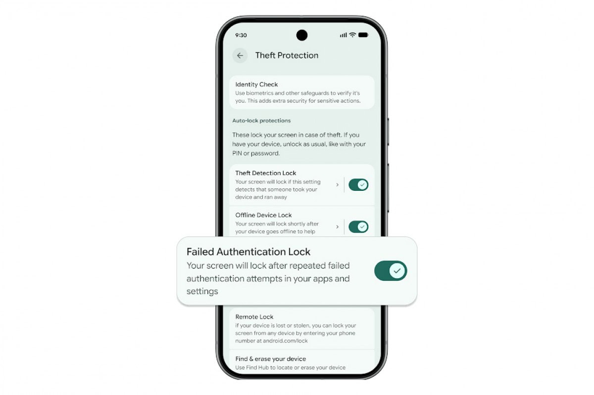 Google Expands Android Theft Protection Features With Stronger Security ...