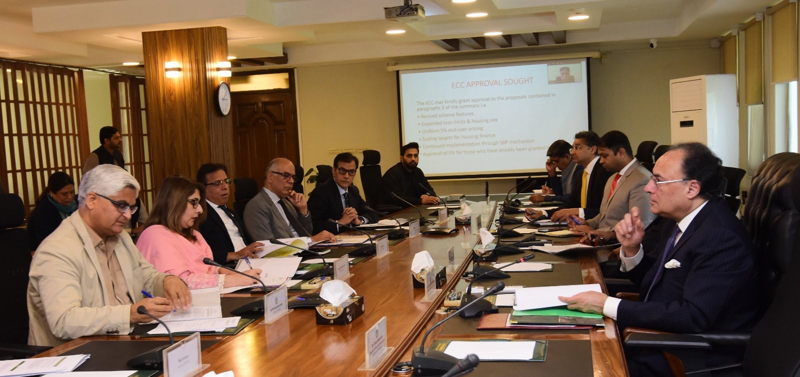 ECC Approves Revised Low-Cost Housing Scheme and Key Infrastructure Grants