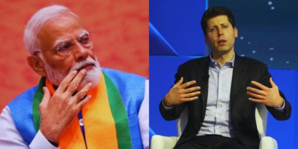 Sam Altman Reveals Discomfort With Modi at India AI Summit