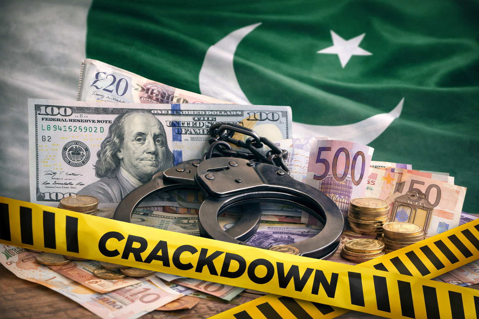 Govt Launches Crackdown on Hawala, Illegal Foreign Currency Transfers
