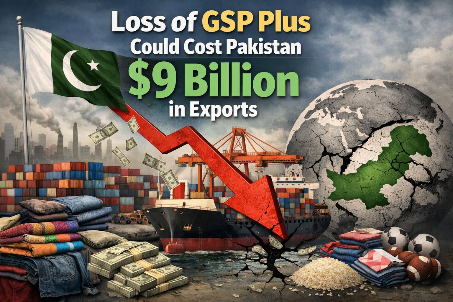 Loss of GSP Plus Could Cost Pakistan $9 Billion in Exports