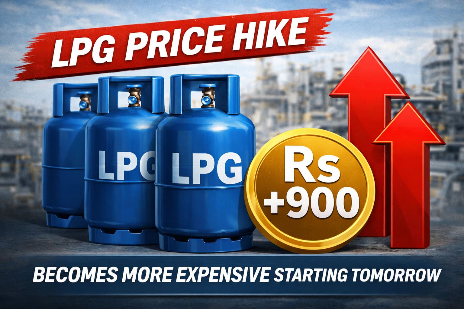 LPG Price Increased by Rs. 900 Per Cylinder in Pakistan from April 2026