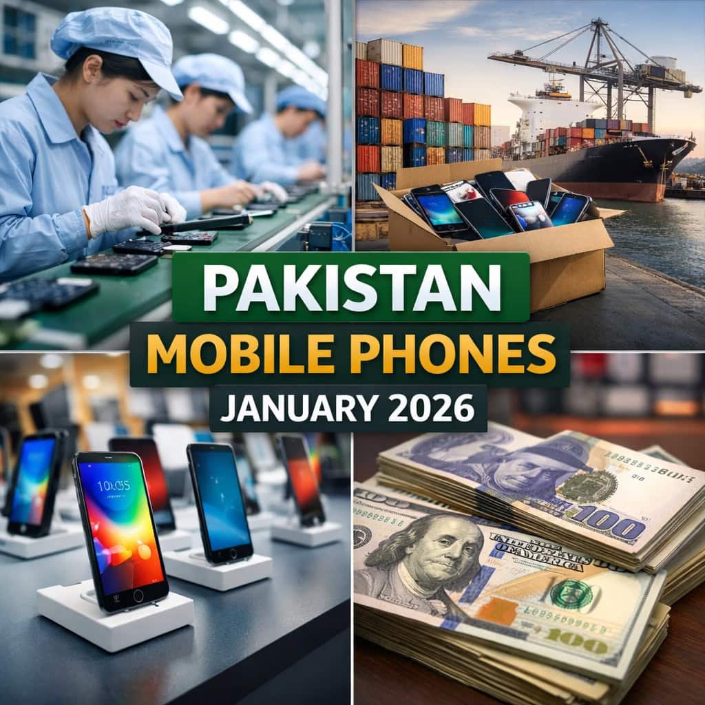 Pakistan Assembles 1.69 Million Mobile Phones in January 2026 as ...