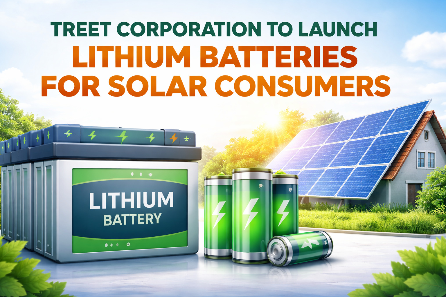 Treet Corporation to Launch Lithium Batteries for Solar Consumers in ...