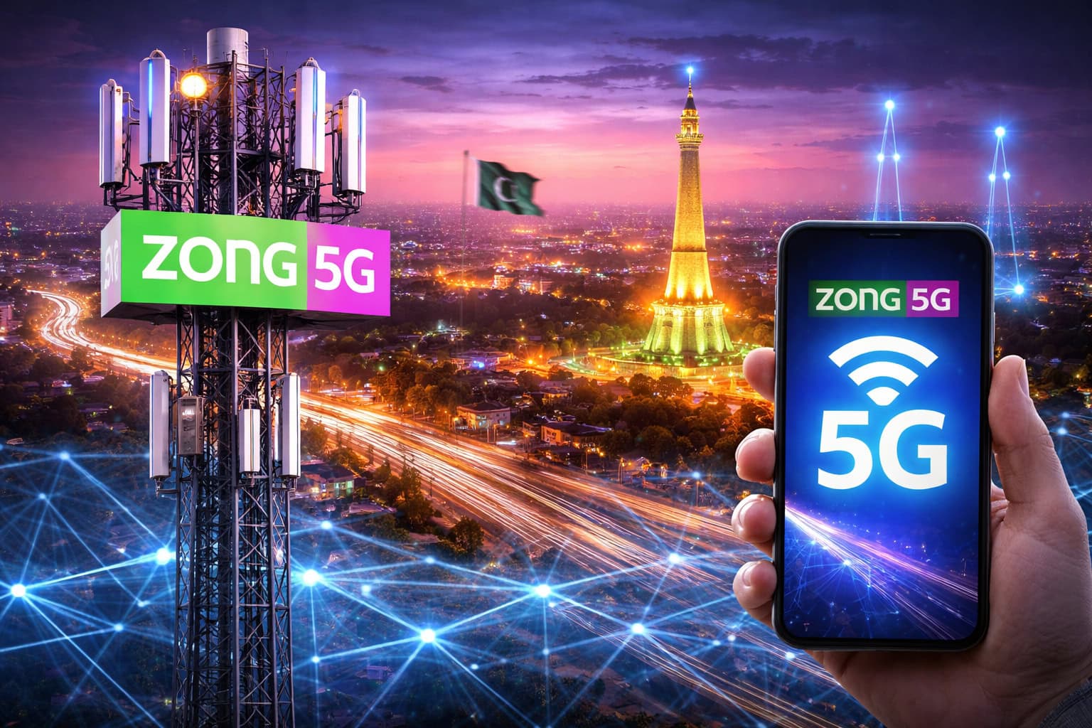 Zong Secures 5G License, Rolls Out 5G Services Nationwide
