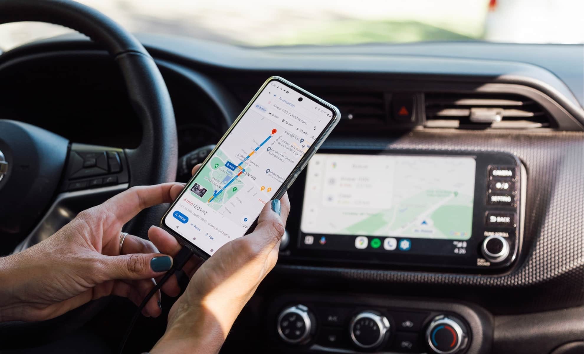 Google Maps Adds Real-Time EV Routing Support on Android Auto