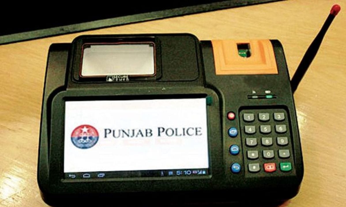 All Punjab Police Stations to Use Mandatory Biometric System for Staff ...