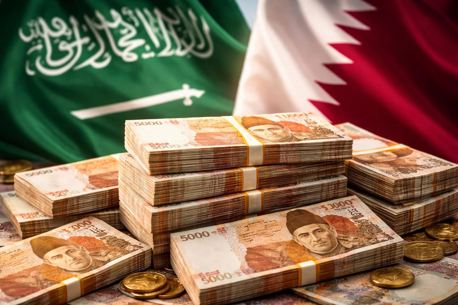 Saudi Arabia, Qatar to Provide $5B Support to Pakistan Amid Debt Pressure